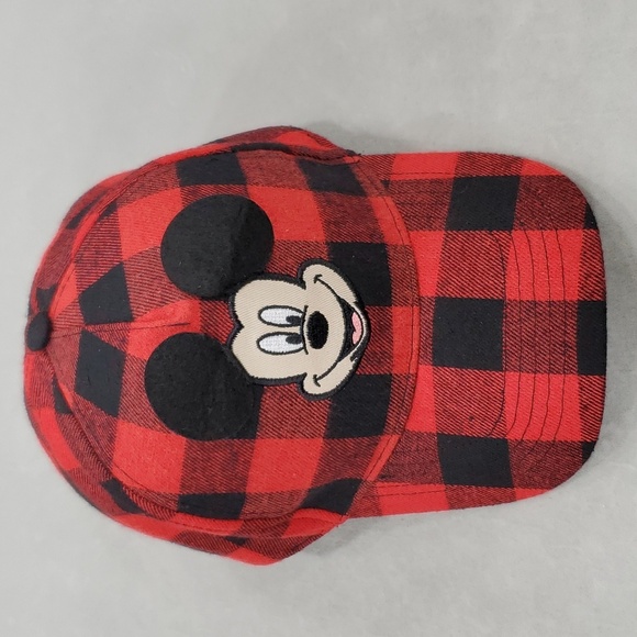 Disney | Accessories | Disney Mickey Mouse Flannel Hat Kids Adjustable ...